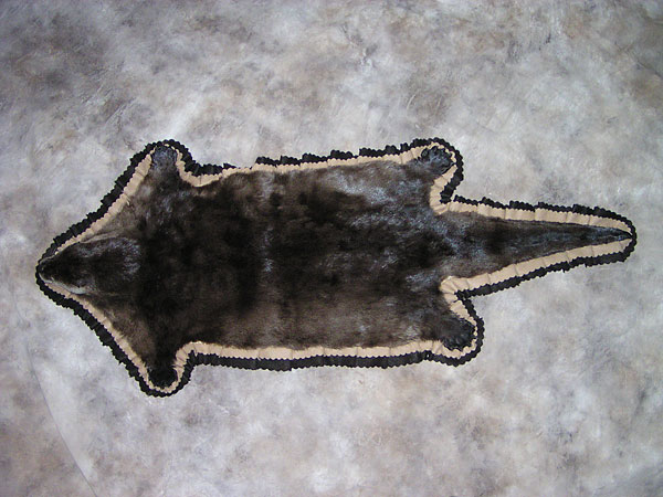 River Otter Rug | Alaska Precision Taxidermy